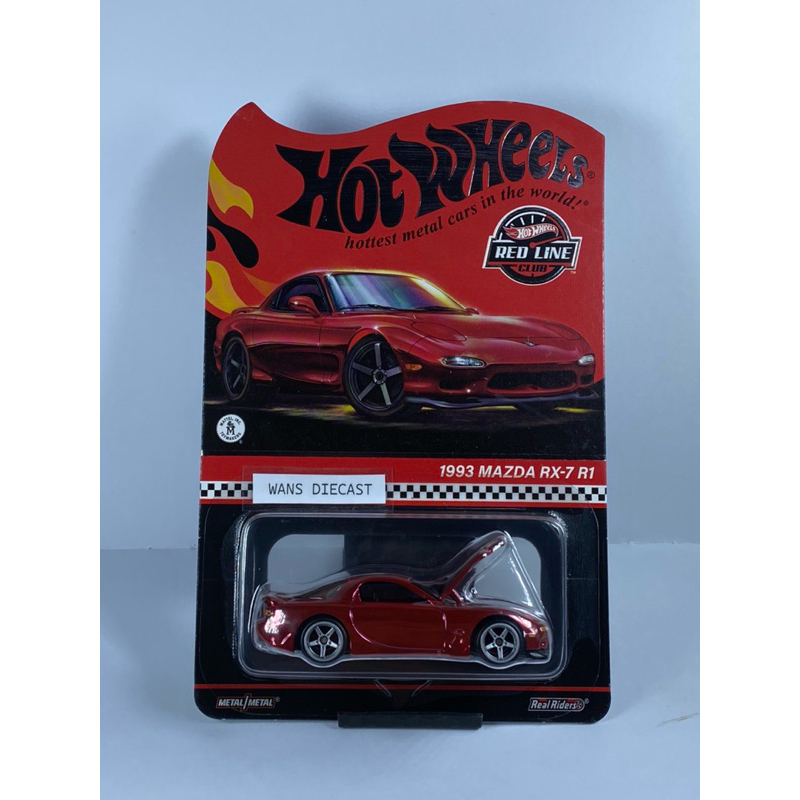 Jual Hot Wheels RLC 1993 Mazda RX 7 R1 Red Line Club JDM | Shopee Indonesia