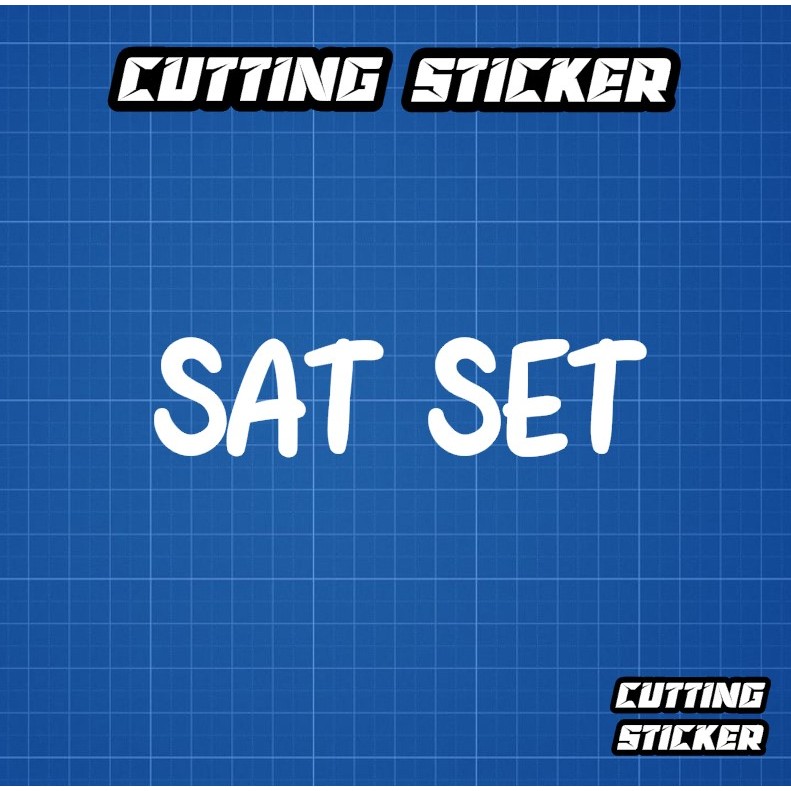 Jual Sticker SAT SET - stiker kata kata jawa | Shopee Indonesia