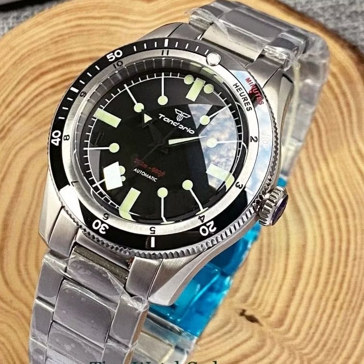 Jual JAM TANGAN TANDORIO SAFIR DOUBLE DOME + AR COATING STEEL 316 L WR ...