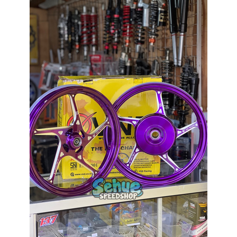 Jual Velg Vnd ak55 purple / ungu vario 125/150/160cbs | Shopee Indonesia