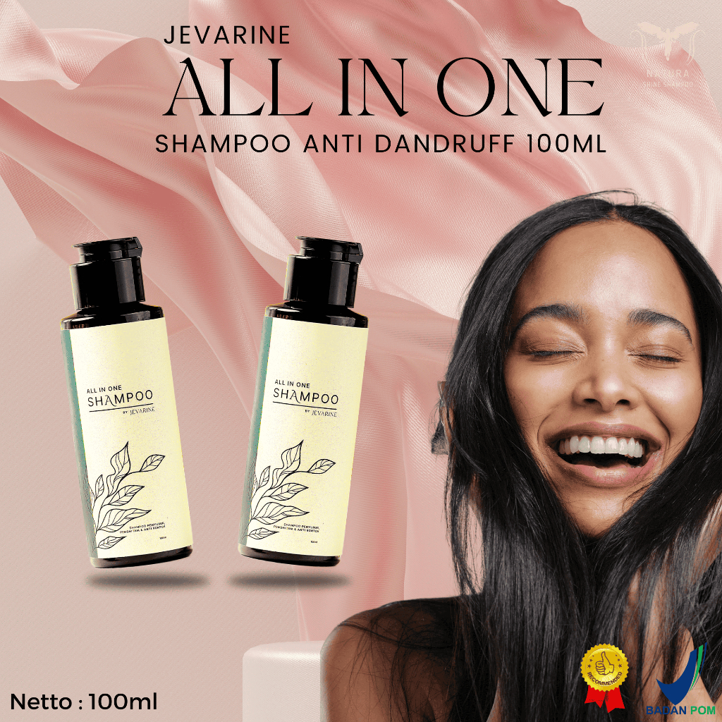 Jual Jevarine All In One Shampoo Merawat Rambut Penyubur Penghitam Dan Anti Rontok 100ml ...
