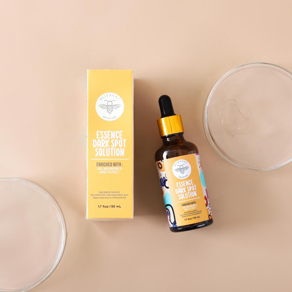 Jual Blizanac Skincare Essence Dark Spot Solution Pemudar Flek 50ml ...
