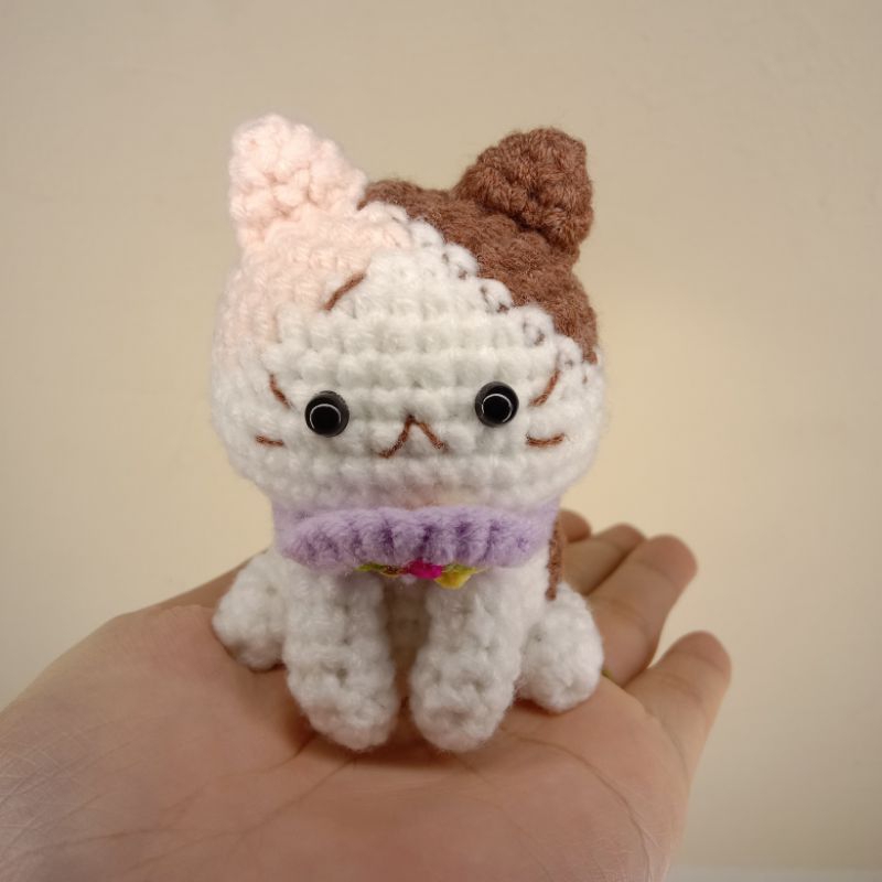 Jual kitten | gantungan kunci | gantunagan kunci rajut | kucing ...