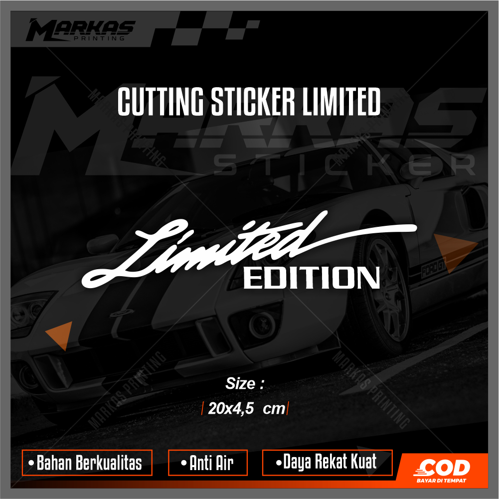 Jual Stiker Limited Edition / Sticker Limited Edition Terbaru / Stiker ...