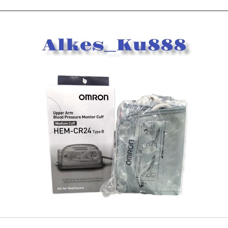 Jual Manset Omron Upper Arm Blood Pressure Monitor Cuff HEM-CR24 Type B Size Medium | Shopee ...