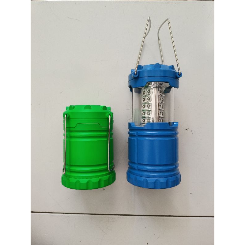 Jual Lampu Darurat Emergency Lamp ABC ALKALINE LED Cahaya Putih Baterai ...