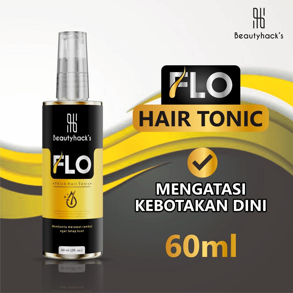 Jual Obat Penumbuh Rambut FLO Hair Tonic Original Beautyhacks Serum ...