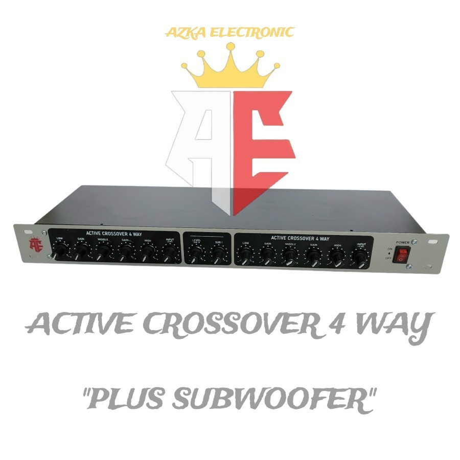 Jual Murah Crossover Aktif 4 Way RANIC - Ready | Shopee Indonesia