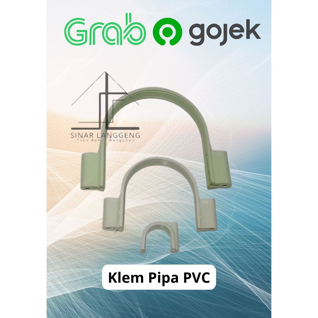 Jual Klem pipa / Clamp Paralon PVC merk Arrow uk 1/2, 5/8, 3/4, 1, 11/4 ...