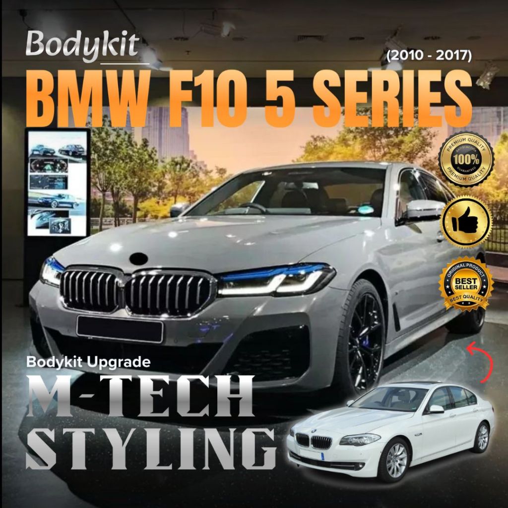 Jual BMW F10 SERI 5 (2010 - 2017) - BODYKIT / WIDE BODY KIT - M-TECH ...