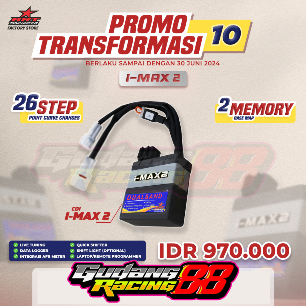 Jual CDI BRT IMAX 2 BRT DUALBAND 26 STEP SUPER 52 STEP SUPER PRO 52 ...