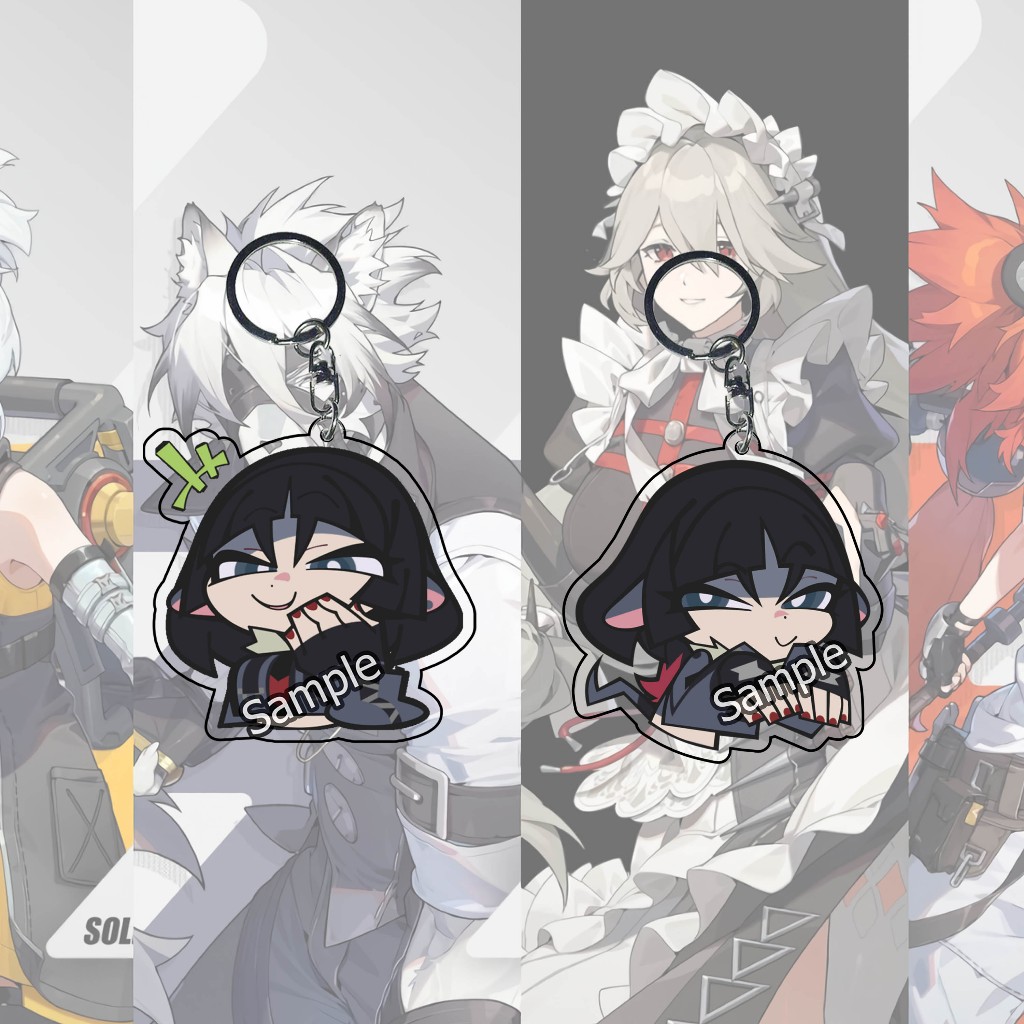 Jual Gantungan Kunci zenless zero Jane doe all - Ganci Anime - Key ...