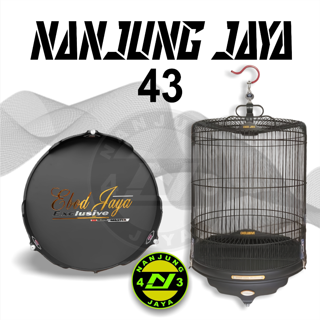 Jual SANGKAR MURAI EXCLUSIVE & DECAL NO 2 EBOD JAYA (DIAMETER 58 CM) | Shopee Indonesia