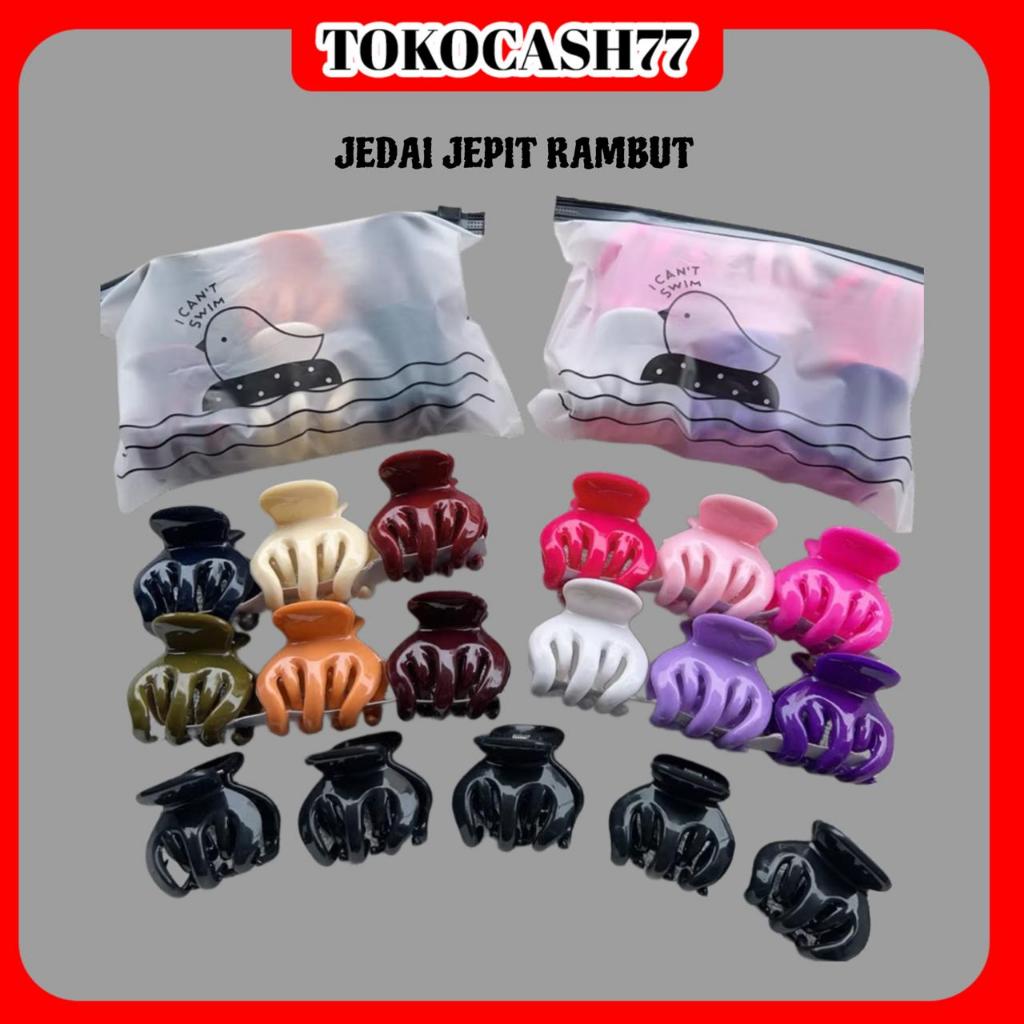 Jual JEDAI JEPIT RAMBUT SET ISI 6PCS / JEDAI PENJEPIT RAMBUT 5CM FREE ...