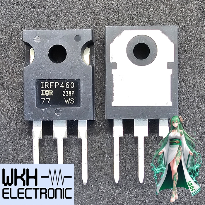 Jual IRFP460 IRF460 IRFP 460 IRF 20A 500V N-channel MOSFET Transistor BE03 | Shopee Indonesia