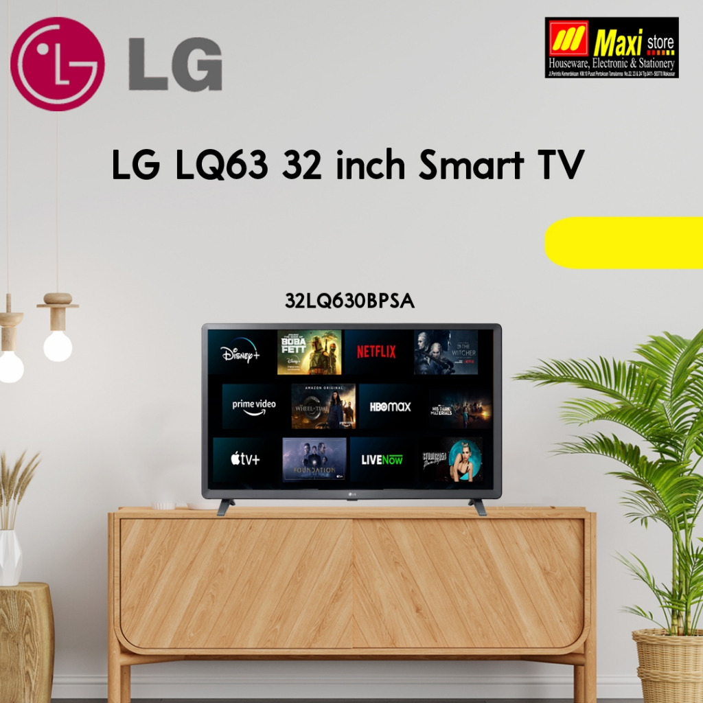 Jual LG 2 LED TV 32" Smart TV [32 Inch] HD 32LQ630BPSA- Maxistore ...