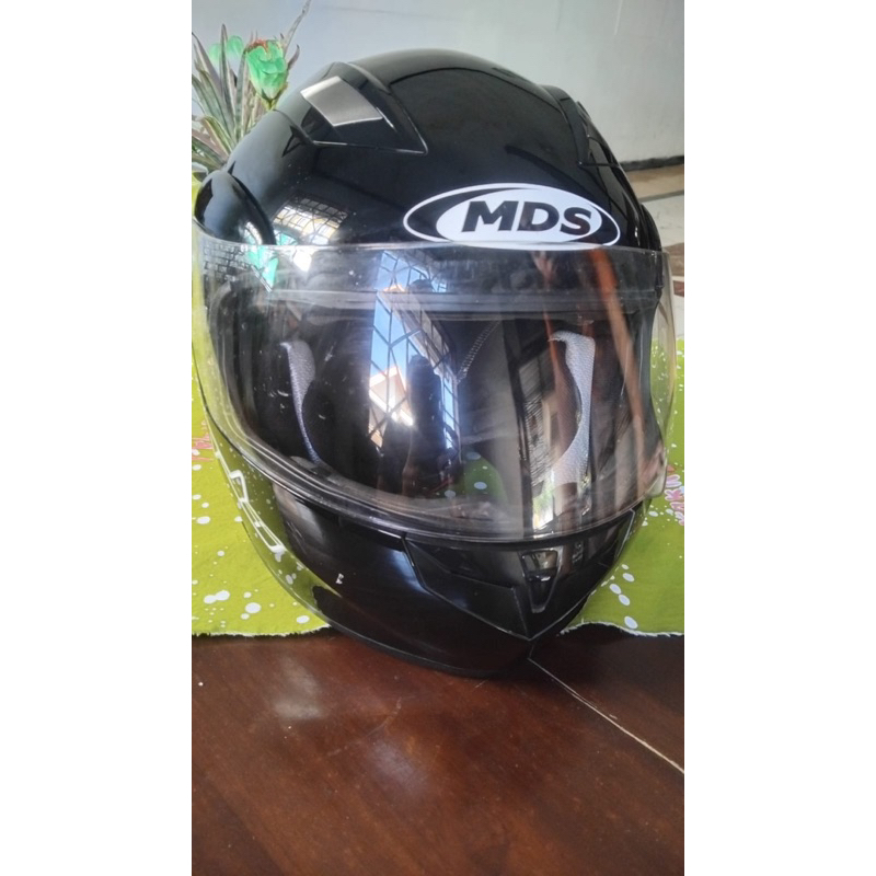 Jual BEKAS Helm MDS Full Face Pro Raider Black | Shopee Indonesia