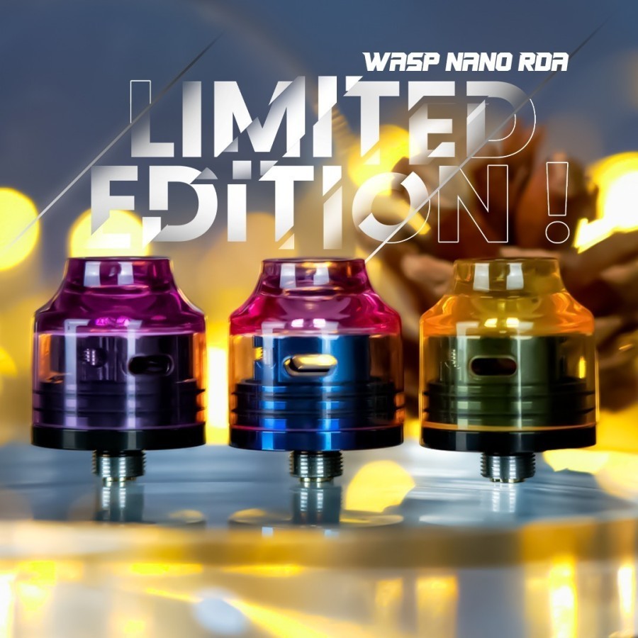Jual RDA Wasp Nano Single Coil Series 22MM Oumier Limited Edition 100% ...