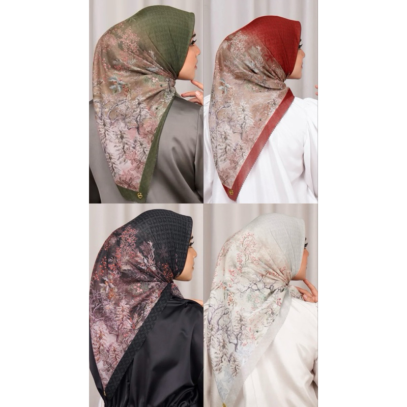 Jual New Buttonscarves Holiday Series Voal Regular (co pakai shopee ...