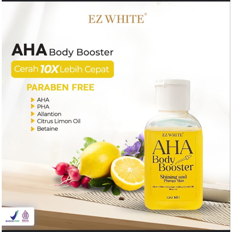 Jual EZ WHITE AHA BODY BOOSTER 30ML | Shopee Indonesia