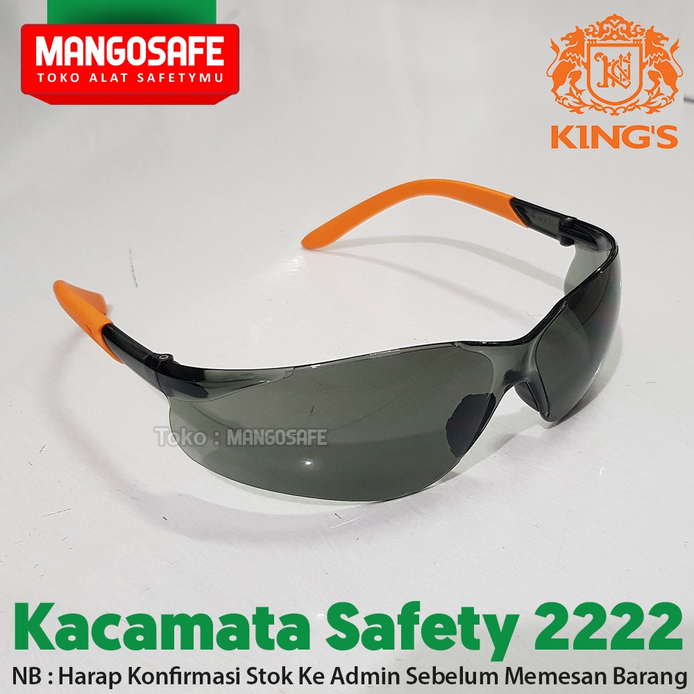 Jual Kacamata Safety Proyek Hitam Kings KY2222 Original / Honeywell KY ...