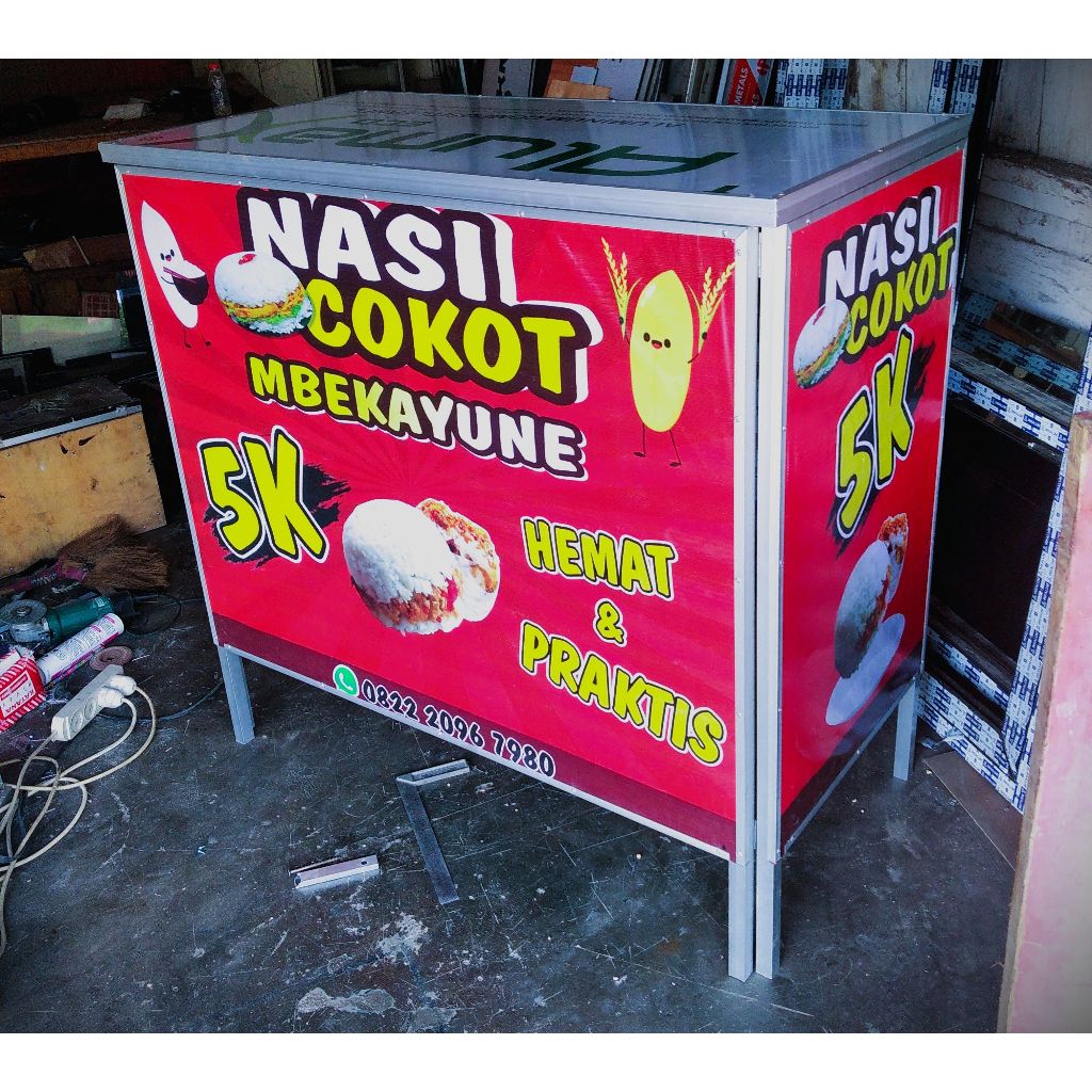 Jual booth portable booth jualan.meja jualan | Shopee Indonesia