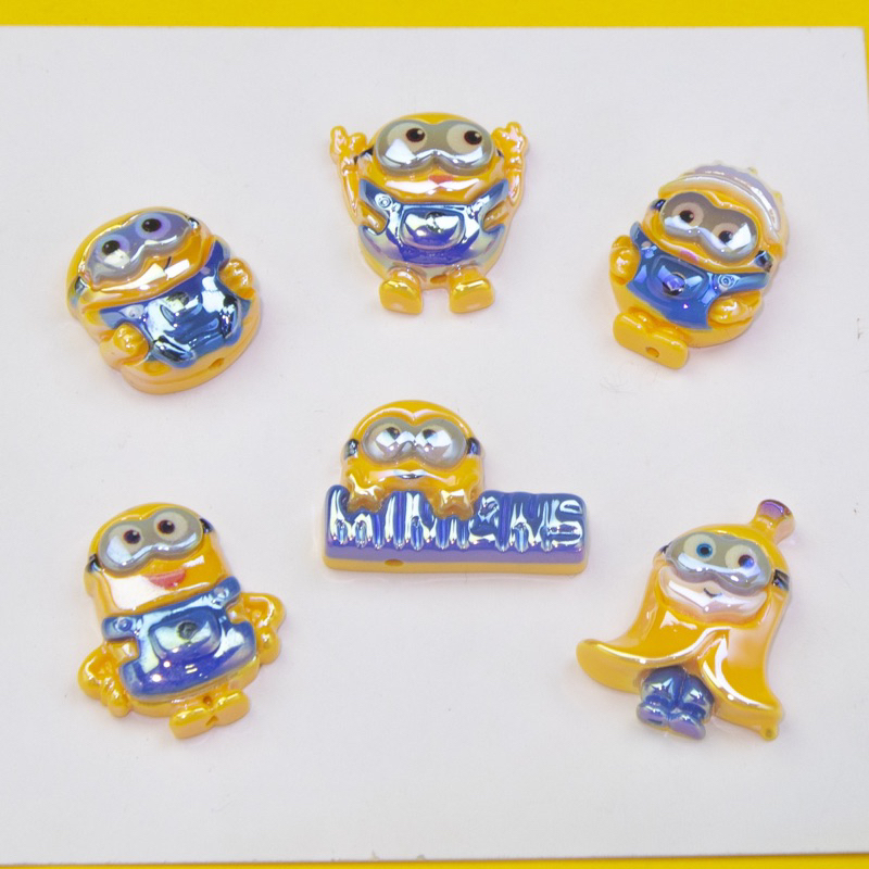 Jual (1Pcs) K136 Manik Karakter UV Minion Bananas | Shopee Indonesia