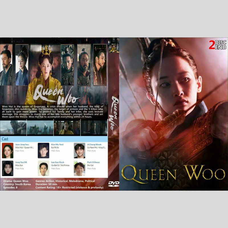 Jual Kaset Serial Drakor 2024 "QUEEN WOO" 2 Disk Tamat | Shopee Indonesia