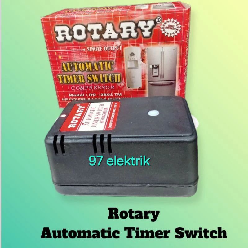 Jual Automatic Timer Switch Rotary / Timer Kulkas & Dispenser Single ...