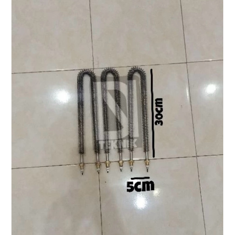 Jual Heater Fin Pemanas Udara Panjang U30cm x Lebar 5cm | Shopee Indonesia