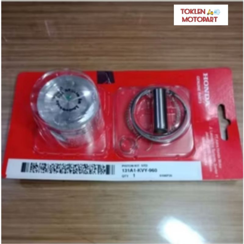 Jual PISTON SEHER KIT (KVY) (BEAT, SCOOPY, SPACY KARBU) (BEAT FI, SCOOPY FI, SPACY FI KASAR ...