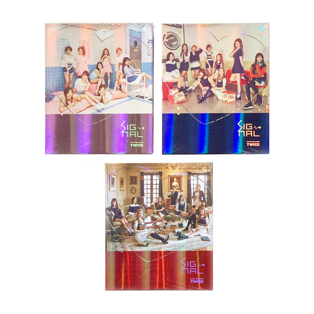Jual TWICE - Mini Album Vol.4 [SIGNAL] | Shopee Indonesia
