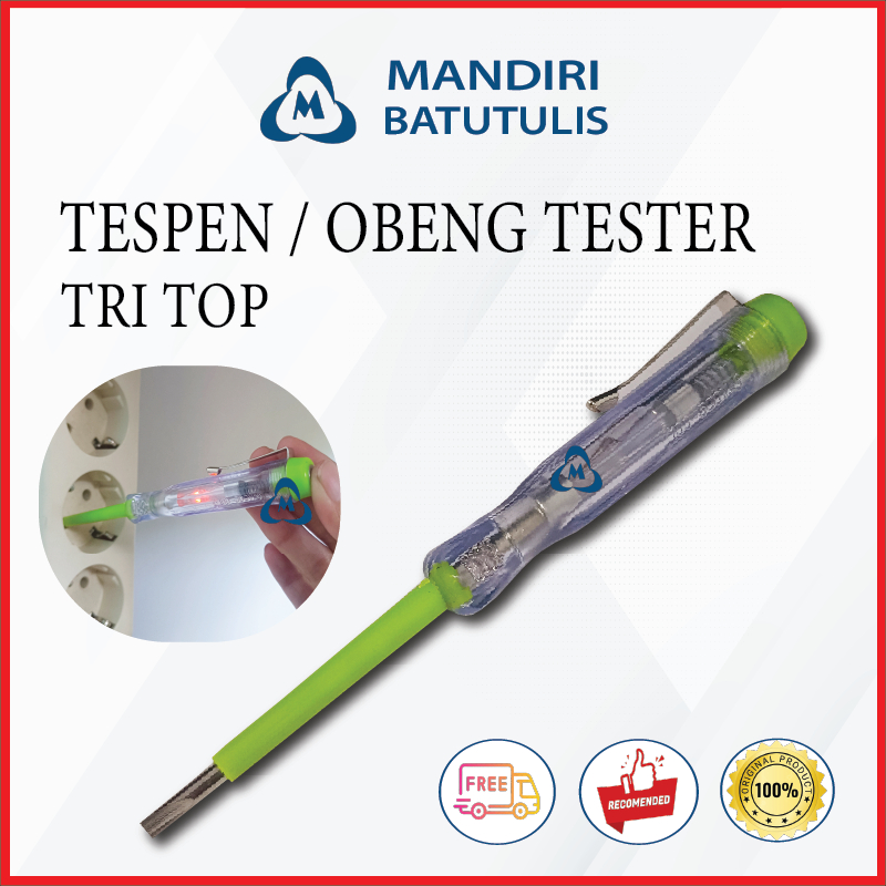 Jual Tespen - Obeng Tester - Test Pen - Obeng Tes Arus Listrik | Shopee ...