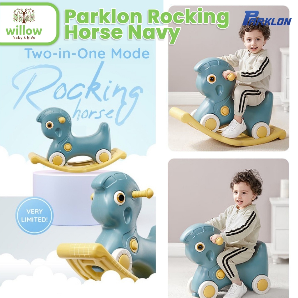Jual Mainan Anak - Parklon Rocking Horse Navy | Shopee Indonesia