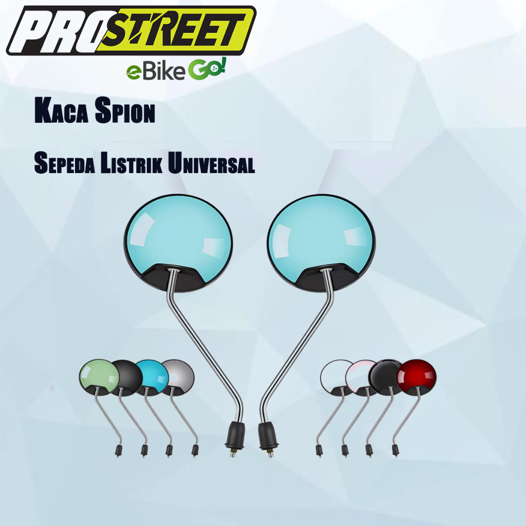 Jual PROSTREET QUEEN Kaca Spion Sepeda Listrik 8mm Universal Terbaru 5 ...