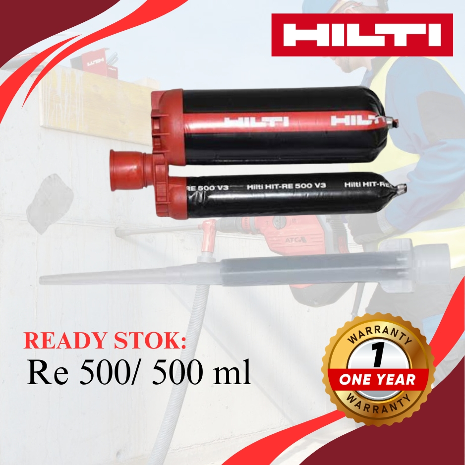 Jual HIT RE 500 V3/500 ML CHEMICAL ANCHOR HILTI | Shopee Indonesia
