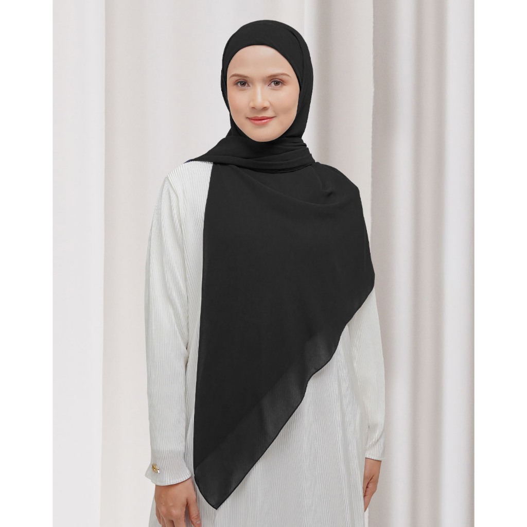 Jual DOA - Khalisa Hijab Instant Black | Shopee Indonesia