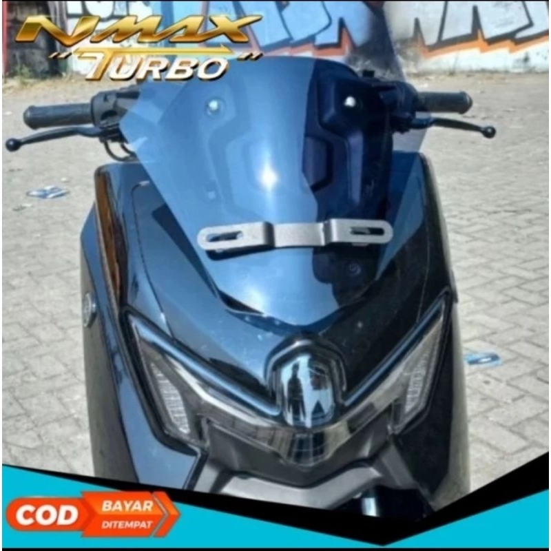 Jual Breket plat nomor Nmax Turbo Neo 2024 di visor | Shopee Indonesia
