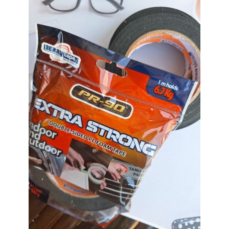 Jual FOAM TAPE/double foam/lakban busa/isolasi bolak balik/isolasi ...