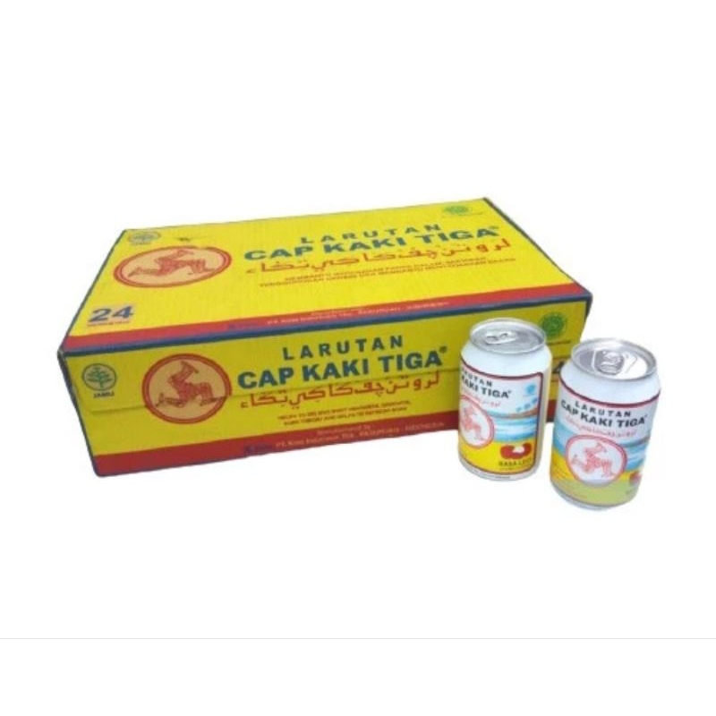 Jual Larutan Cap Kaki Tiga 320 ML x 24 Kaleng / Dus | Shopee Indonesia
