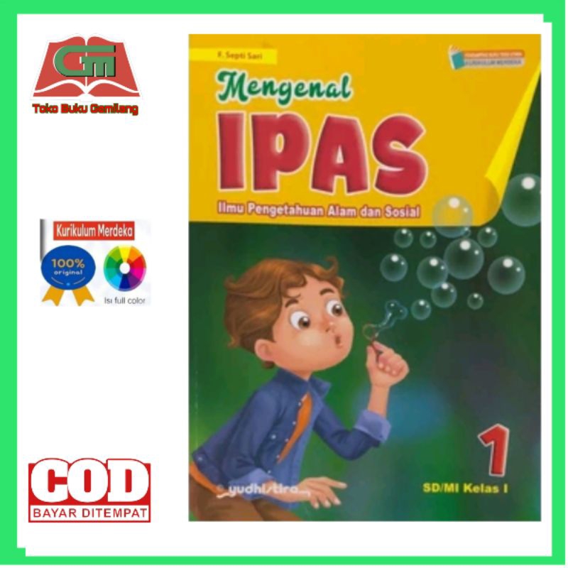 Jual BUKU MENGENAL IPAS ( ILMU PENGETAHUAN ALAM DAN SOSIAL) UNTUK KELAS ...