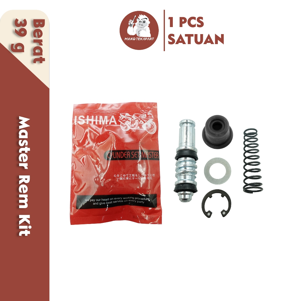 Jual [IMPACT / ISHIMA] Seal Master Rem Kit Ishima Supra X / Satria FU ...