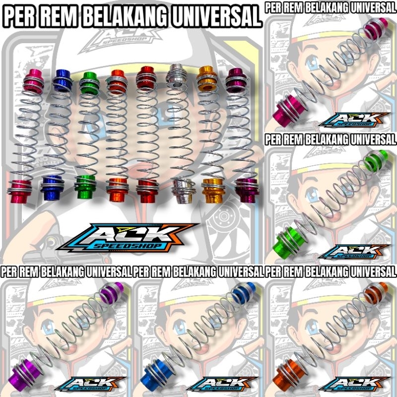 Jual Per rem belakang universal semua motor / per rem belakang warna ...
