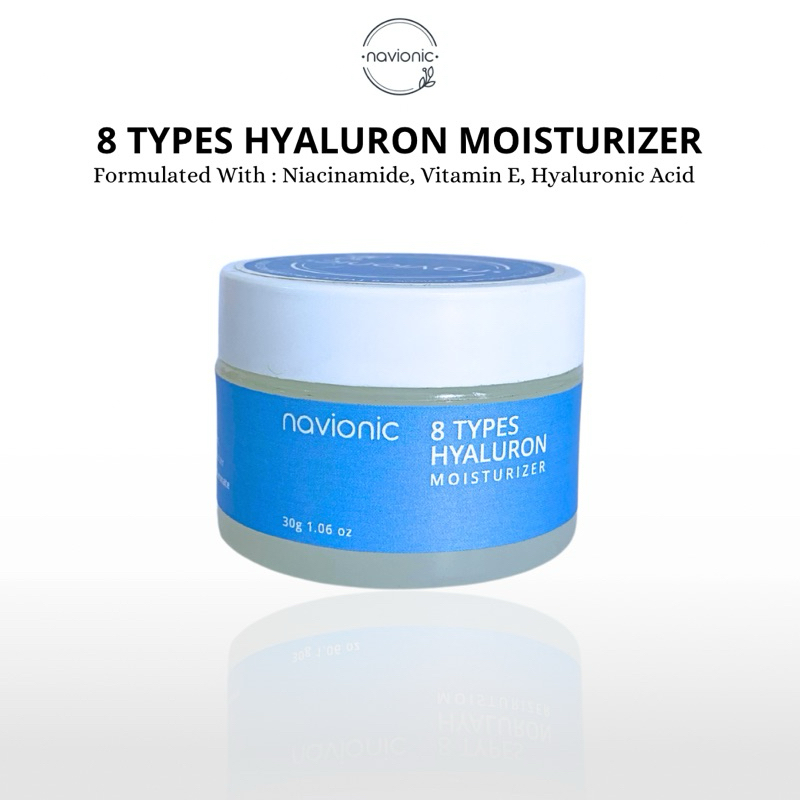 Jual 8 TYPES HYALURON MOISTURIZER - NAVIONIC N1000 | Shopee Indonesia