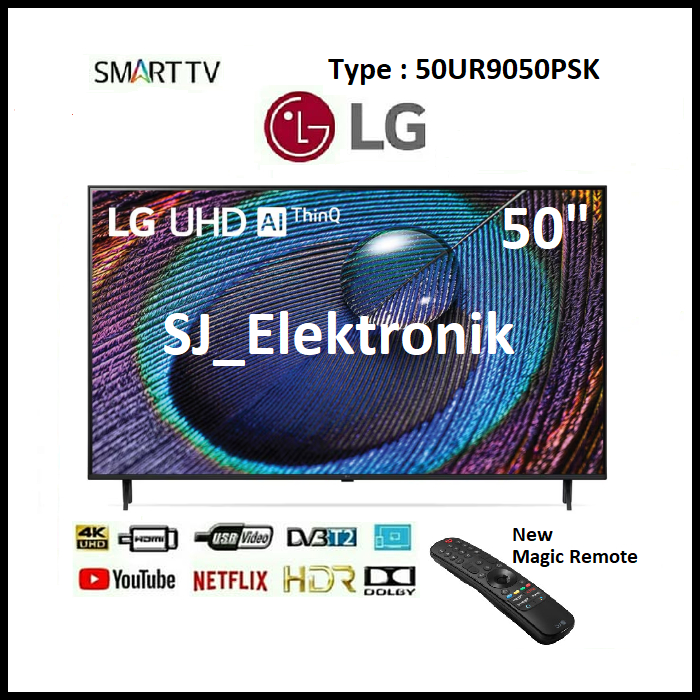 Jual LED TV LG 50 Inch 50UR9050PSK - 50UR9050 Real 4K Smart UHD TV | Shopee Indonesia