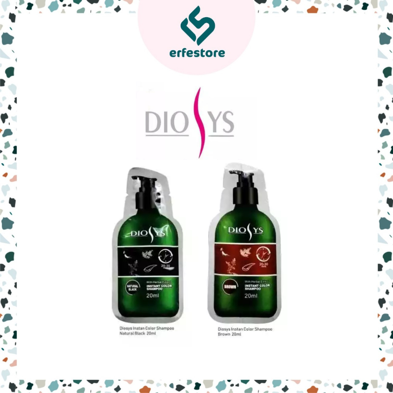 Jual DIOSYS Instant Color Shampoo 20ml | Shopee Indonesia