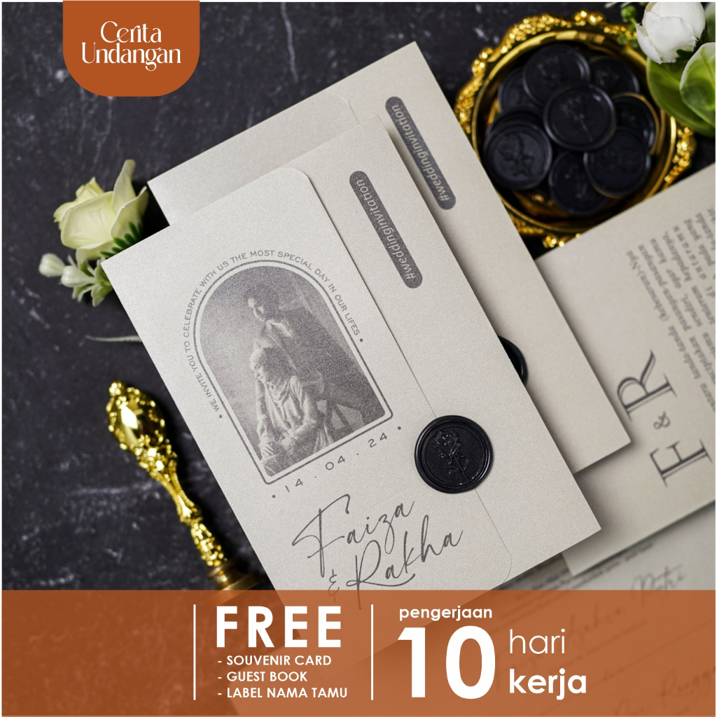 Jual Undangan Pernikahan aesthetic I Alexa pack I by Cerita Undangan ...
