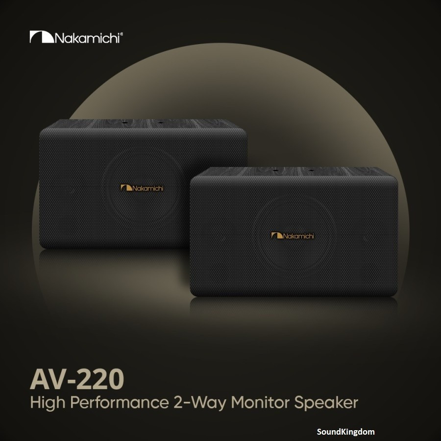 Jual Nakamichi AV220 AV 200 Speaker Karaoke 10inch | Shopee Indonesia