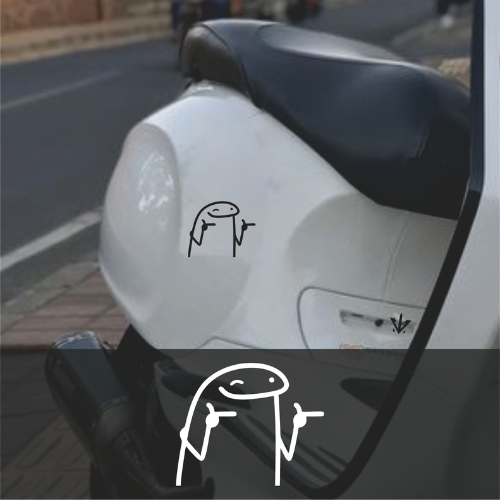 Jual Stiker Emoji 2 Jempol Stiker Cutting Stiker Motor Mobil Cutting ...