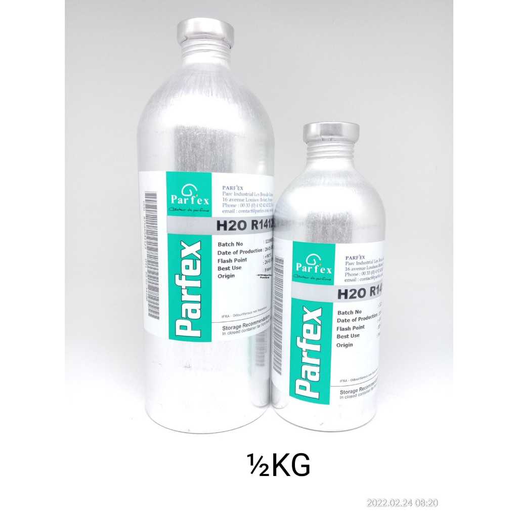 Jual H2O BY PARFEX KEMASAN SEGEL PABRIK 500 GRAM SEARAH BUL AQUA ...